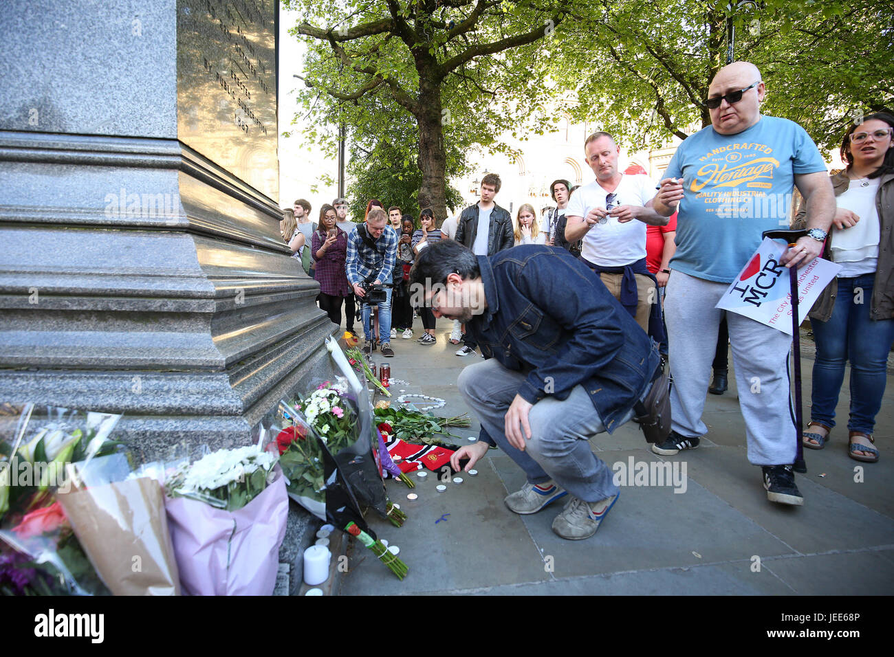 The aftermath of the terror attack at the Ariana Grande concert at ...