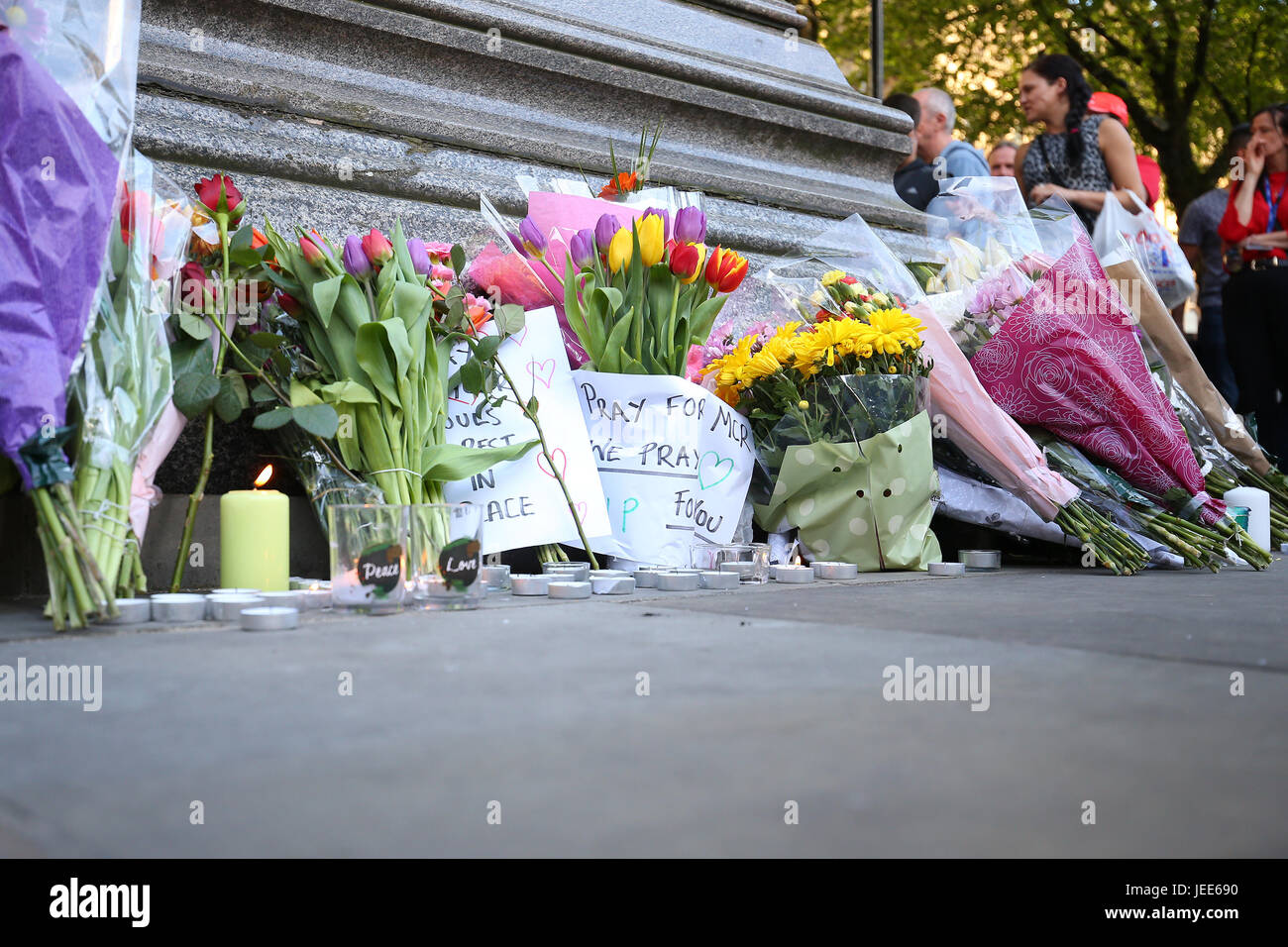 The aftermath of the terror attack at the Ariana Grande concert at ...