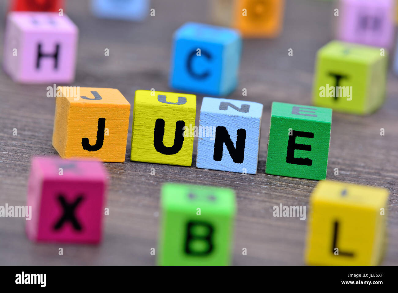 June word hi-res stock photography and images - Alamy