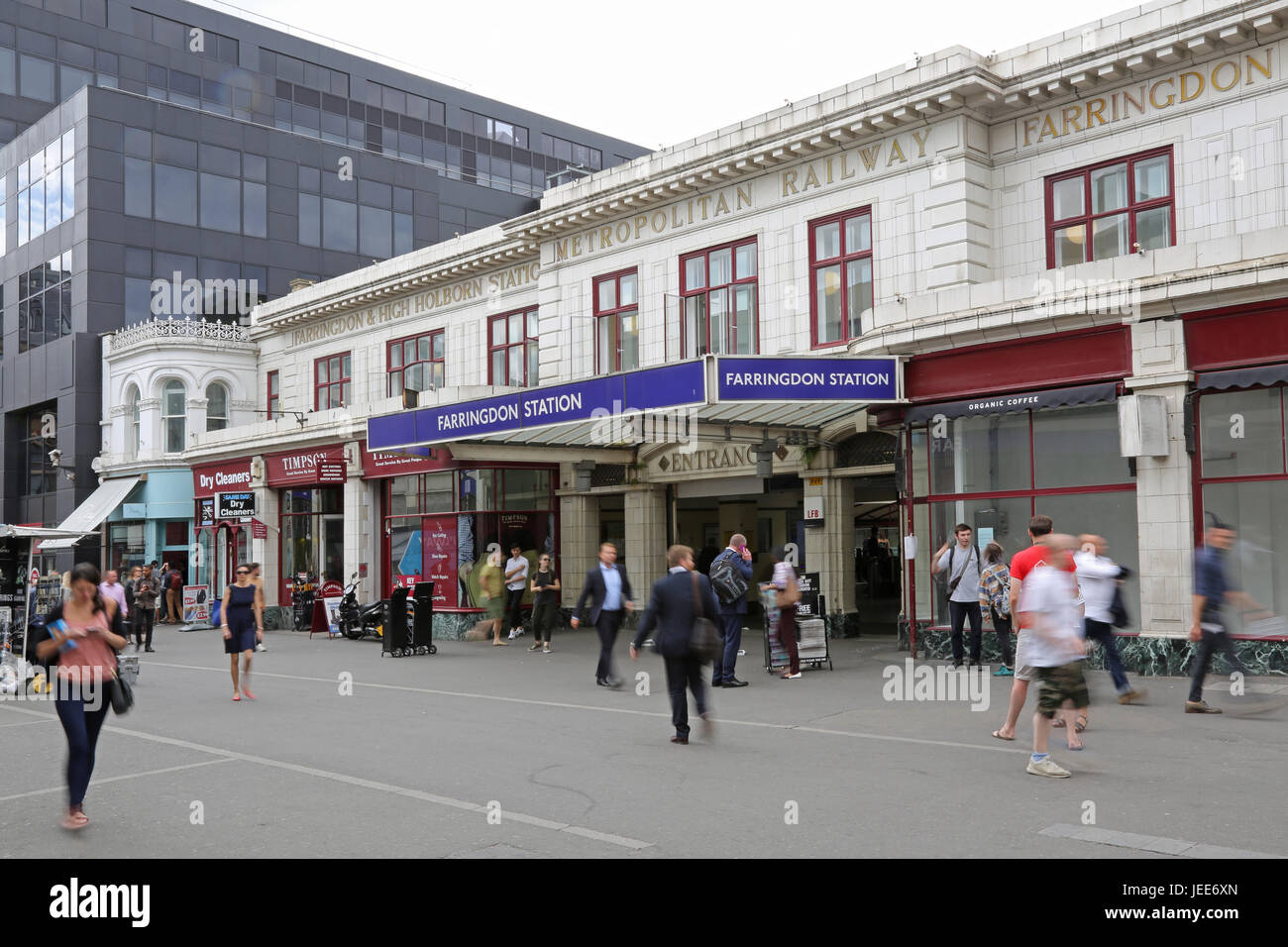 Farringdon crossrail High Resolution Stock Photography and Images - Alamy