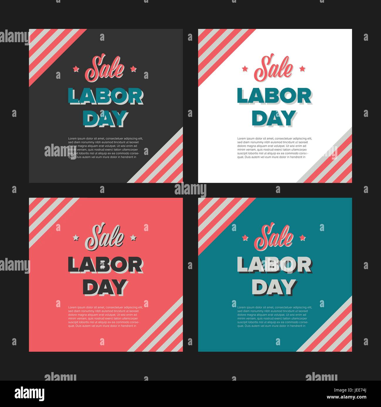 Labor day sale vintage Stock Vector Images - Alamy
