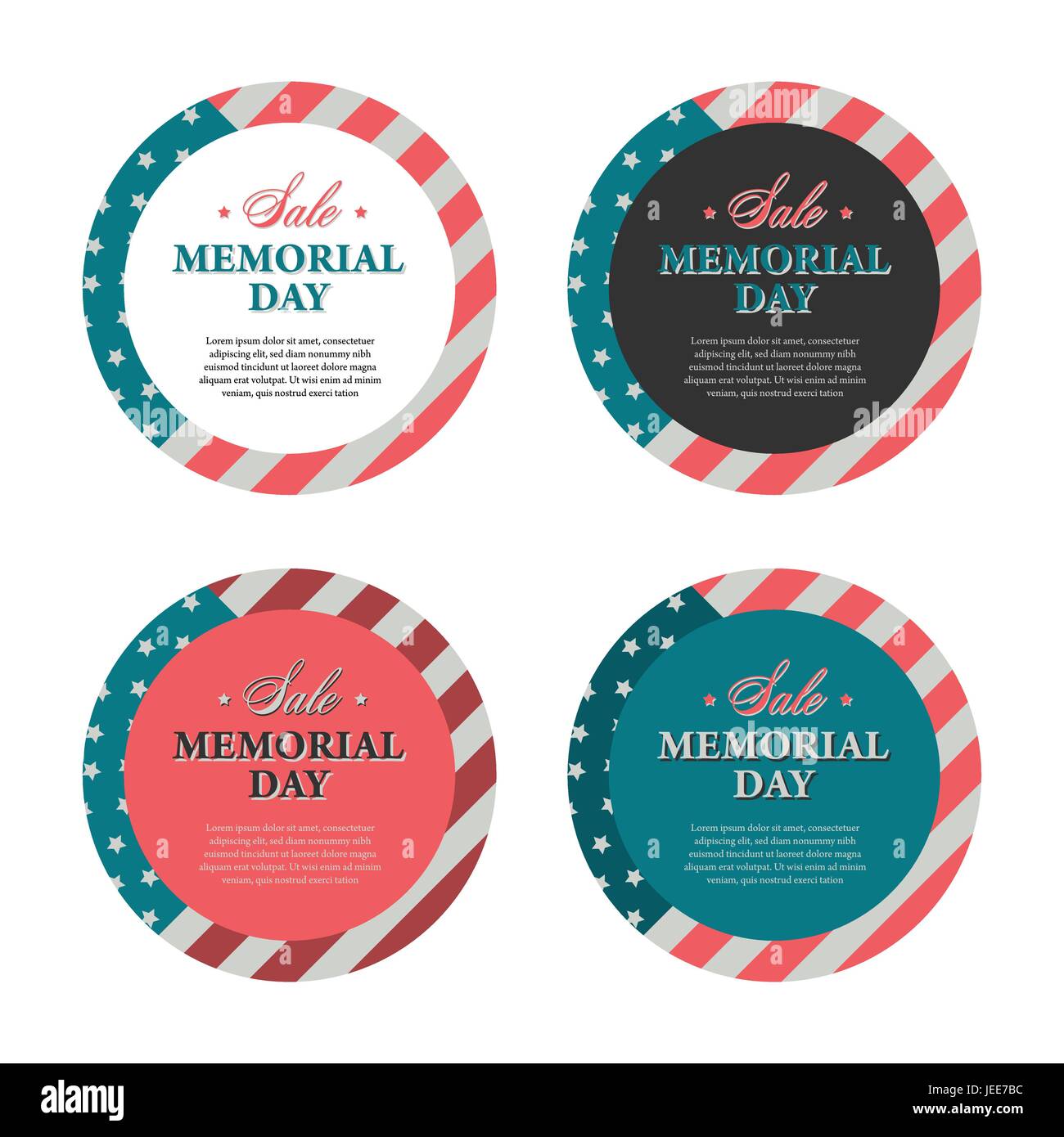 Memorial banners Stock Vector Images - Alamy