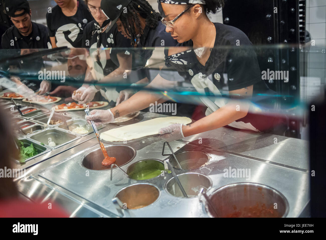 Fast Food Assembly Line