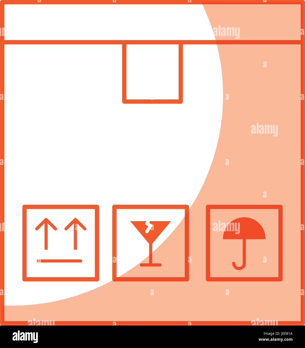 box carton delivery icon Stock Vector Image & Art - Alamy
