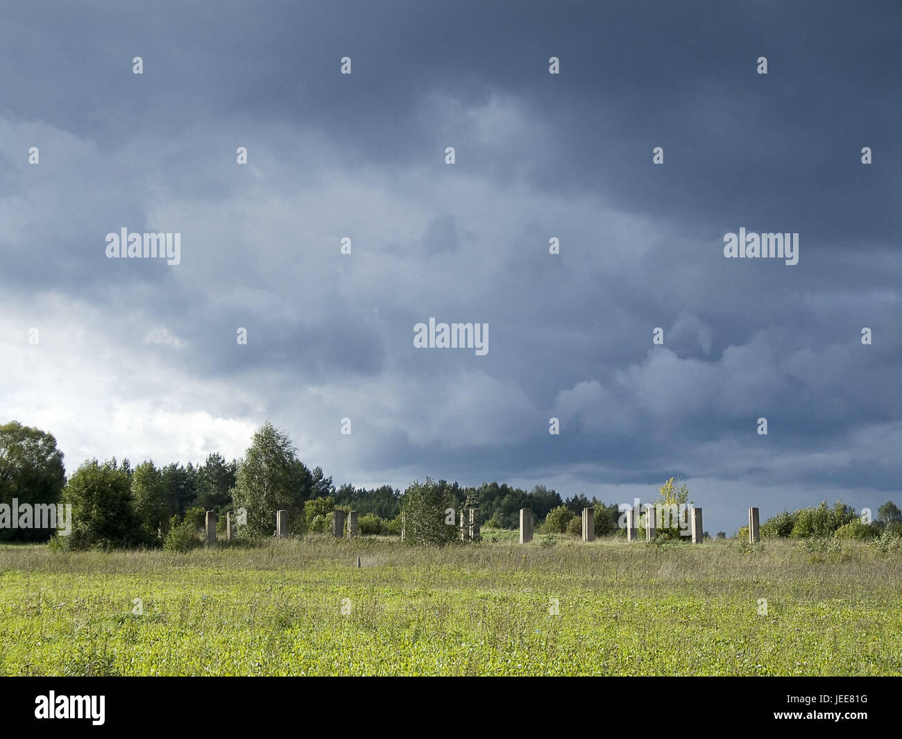 Lithuania, nuclear ave, scenery, ruins, beautyful clouds, the Baltic ...