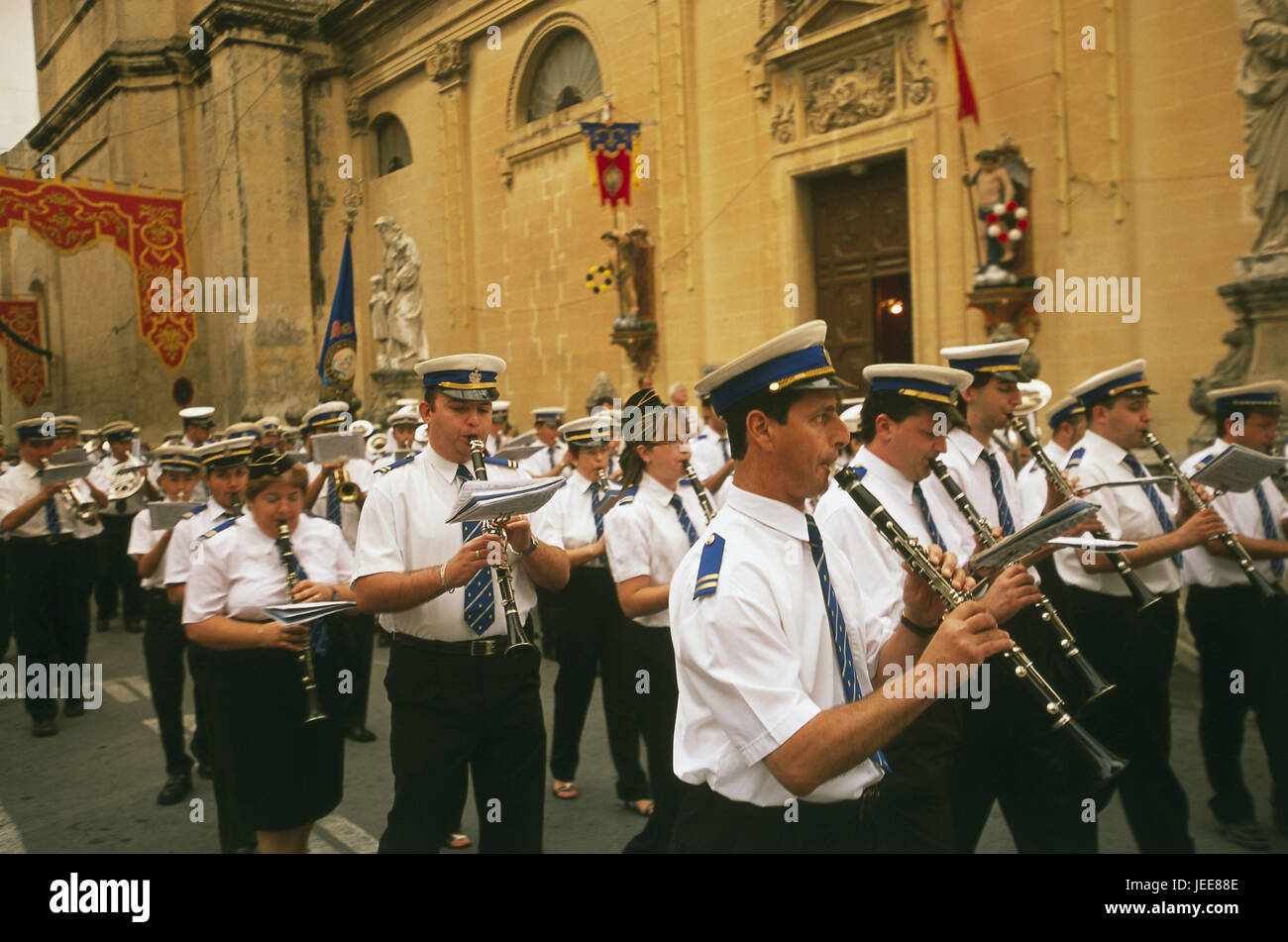 Island Malta, Zebbug, patronage feast, parish church piece Philip ...