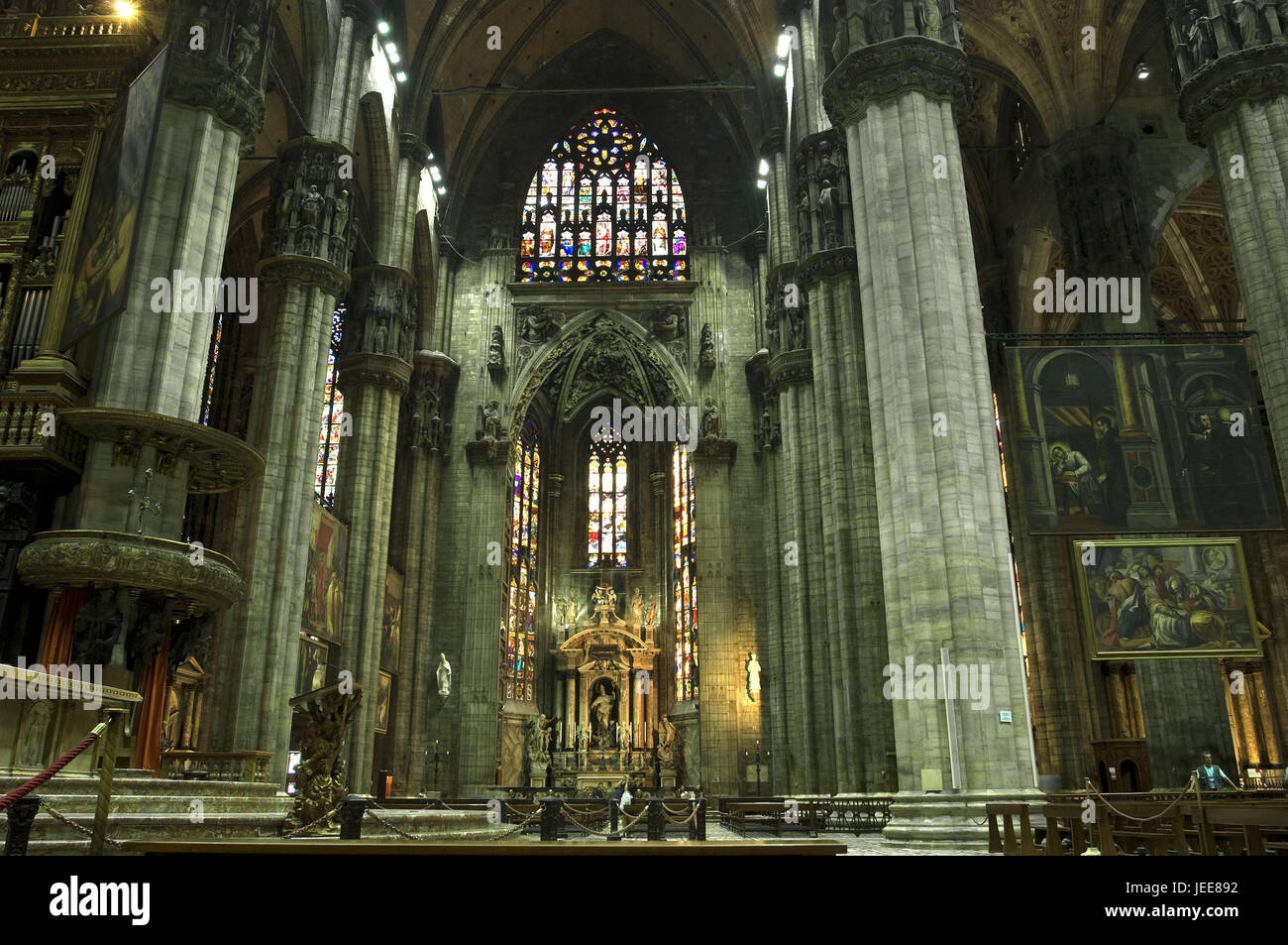 Interior Milan Cathedral