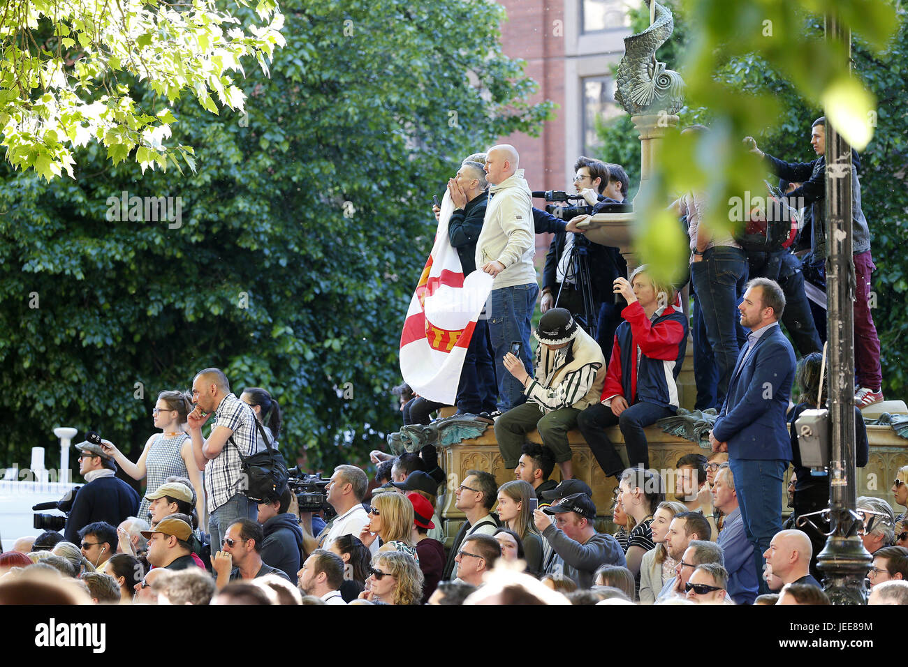 The aftermath of the terror attack at the Ariana Grande concert in ...