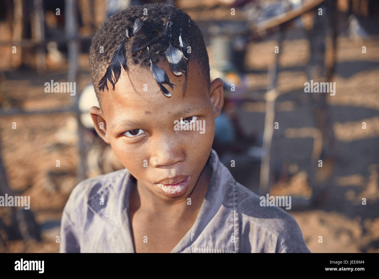 Bushmans boy hi-res stock photography and images - Alamy
