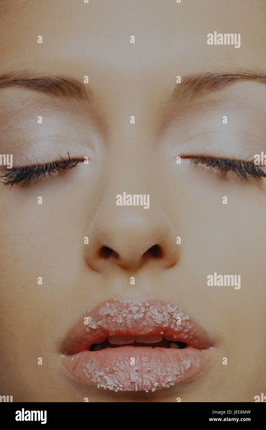 Woman, look, close up Stock Photo - Alamy