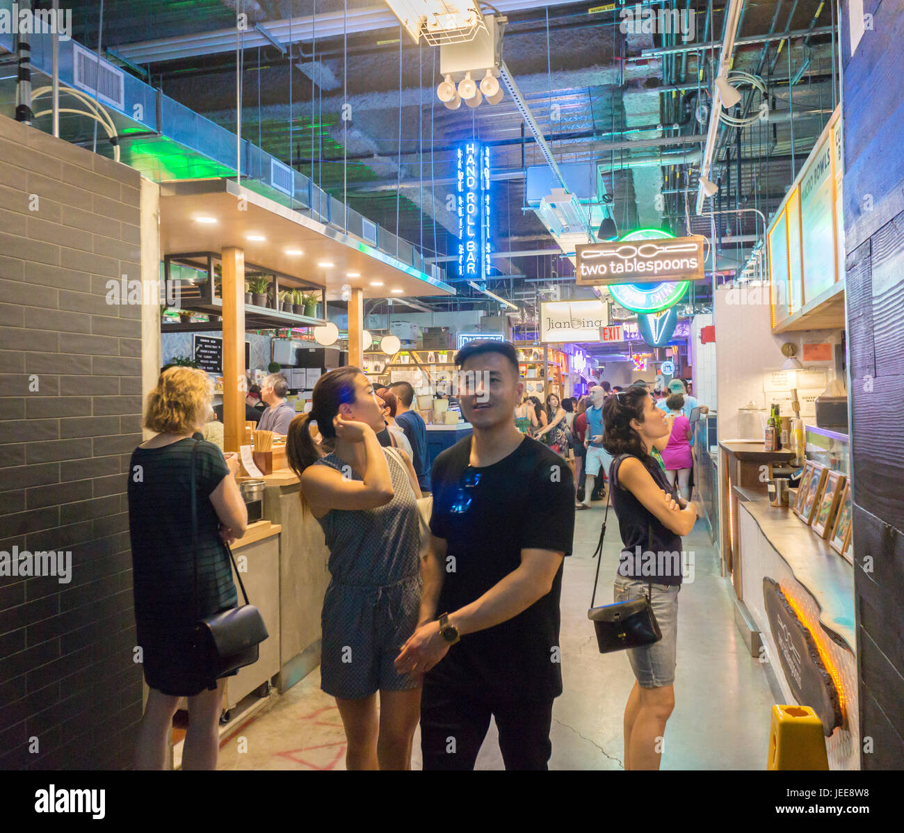 Dekalb market hall food hall hi-res stock photography and images - Alamy
