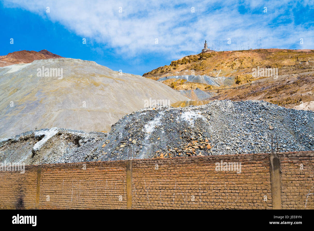 Cerro Rico silver mine in Potosi, Bolivia Stock Photo - Alamy