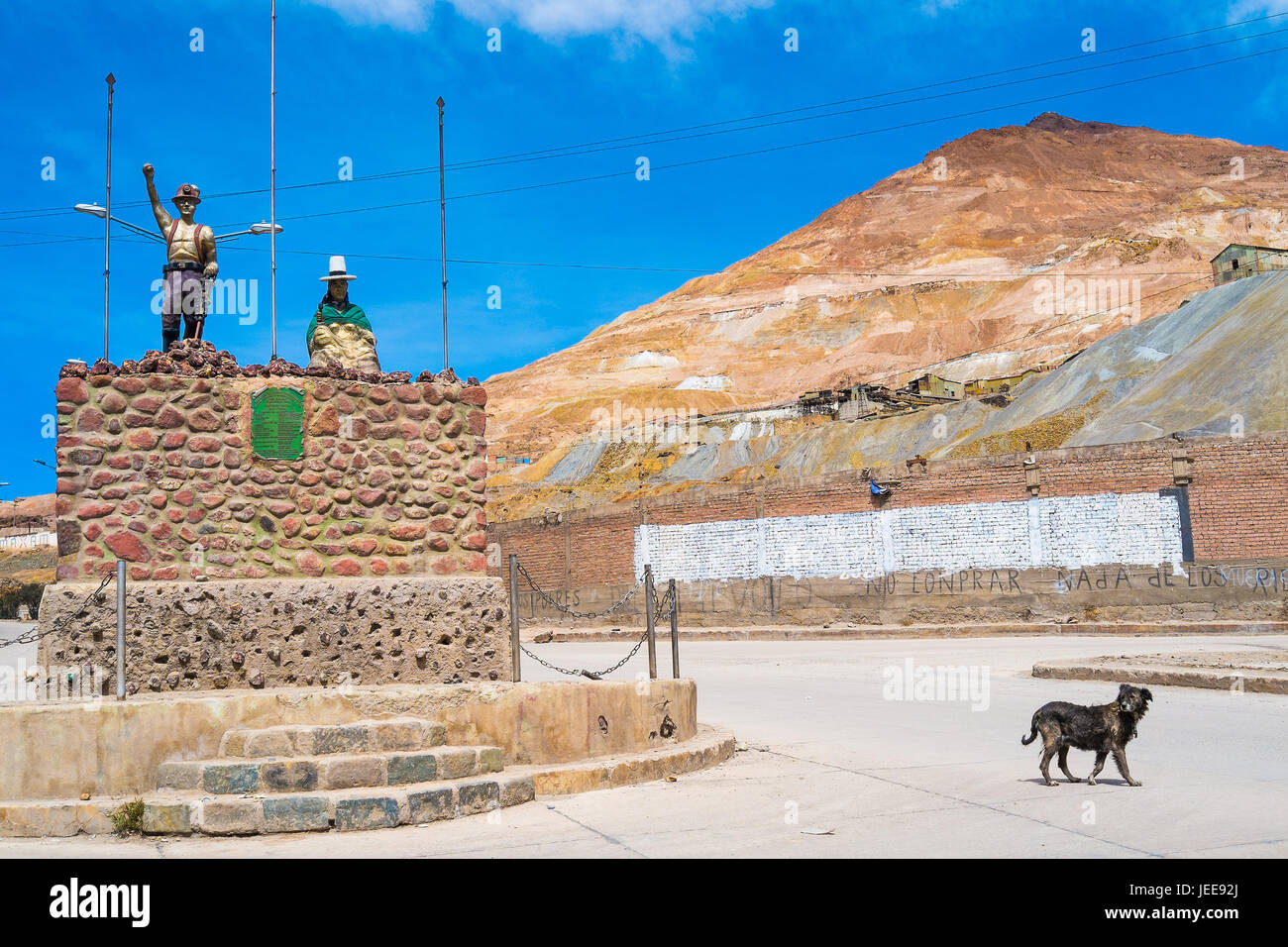 Cerro Rico silver mine in Potosi, Bolivia Stock Photo - Alamy
