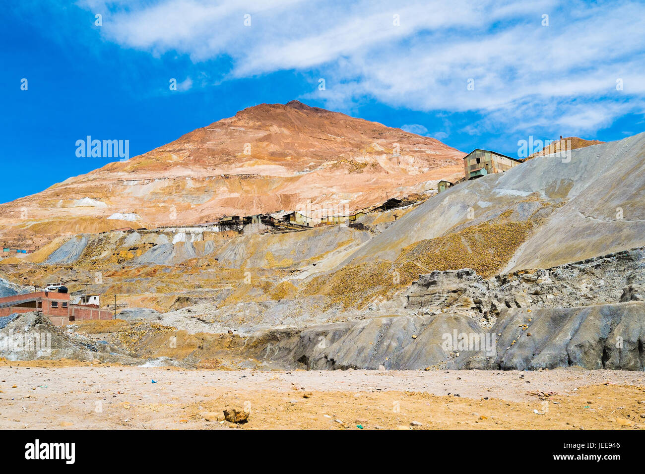 Cerro Rico silver mine in Potosi, Bolivia Stock Photo - Alamy