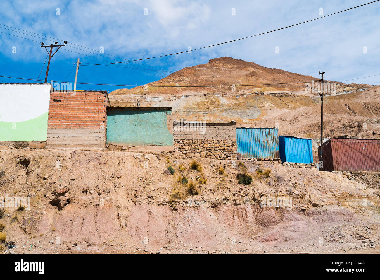Cerro Rico silver mine in Potosi, Bolivia Stock Photo - Alamy