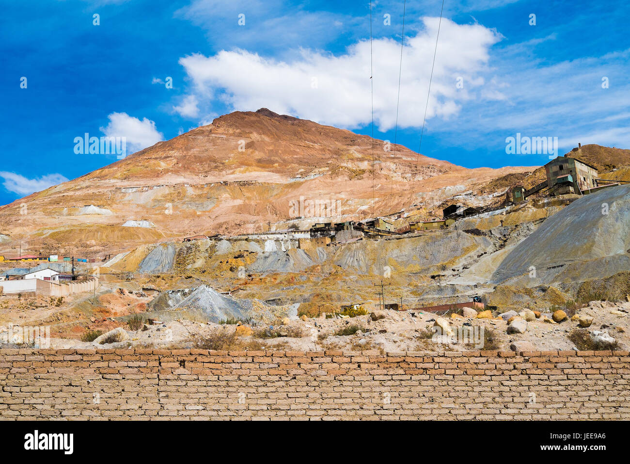 Cerro Rico silver mine in Potosi, Bolivia Stock Photo - Alamy