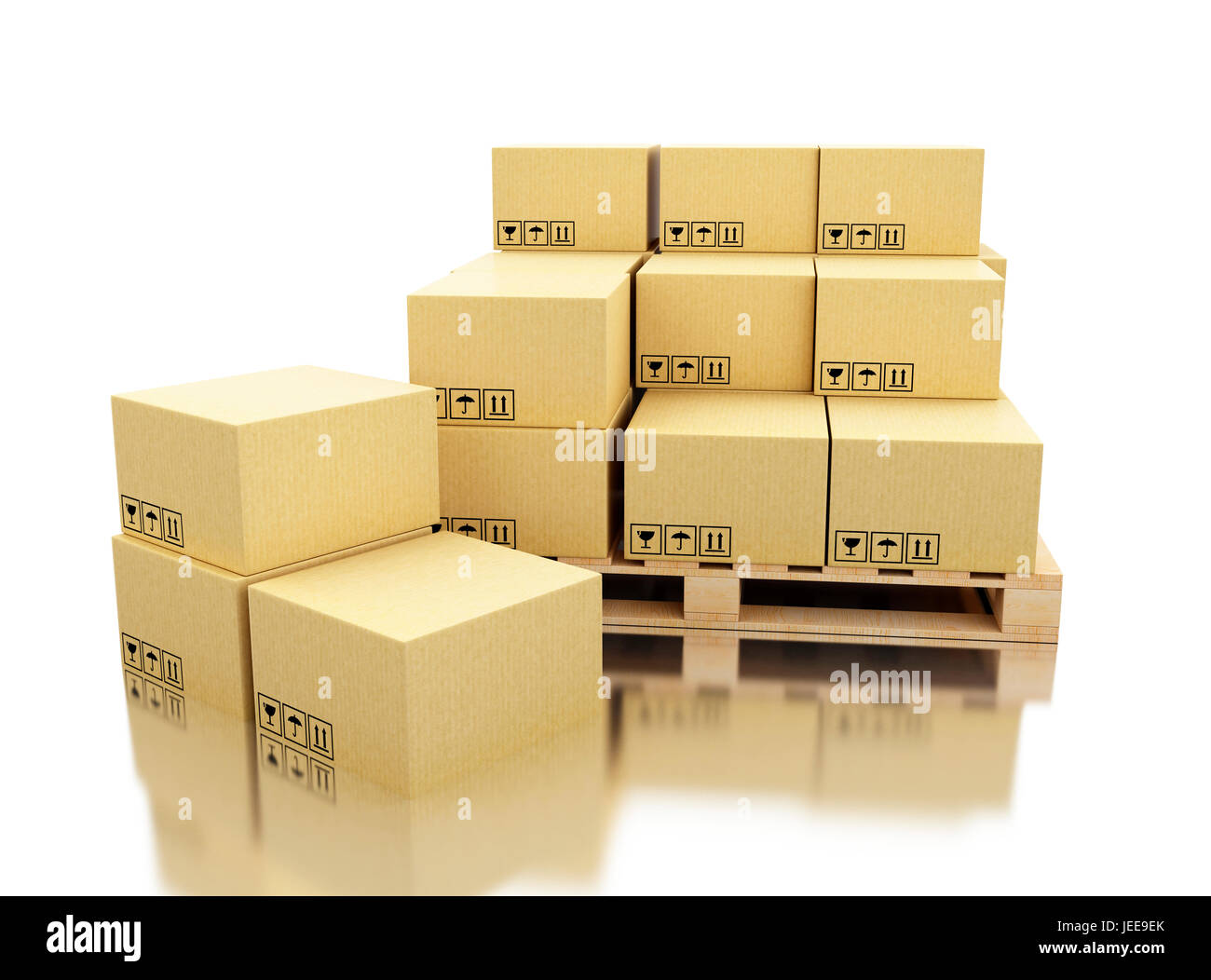 3d boxes hi-res stock photography and images - Alamy
