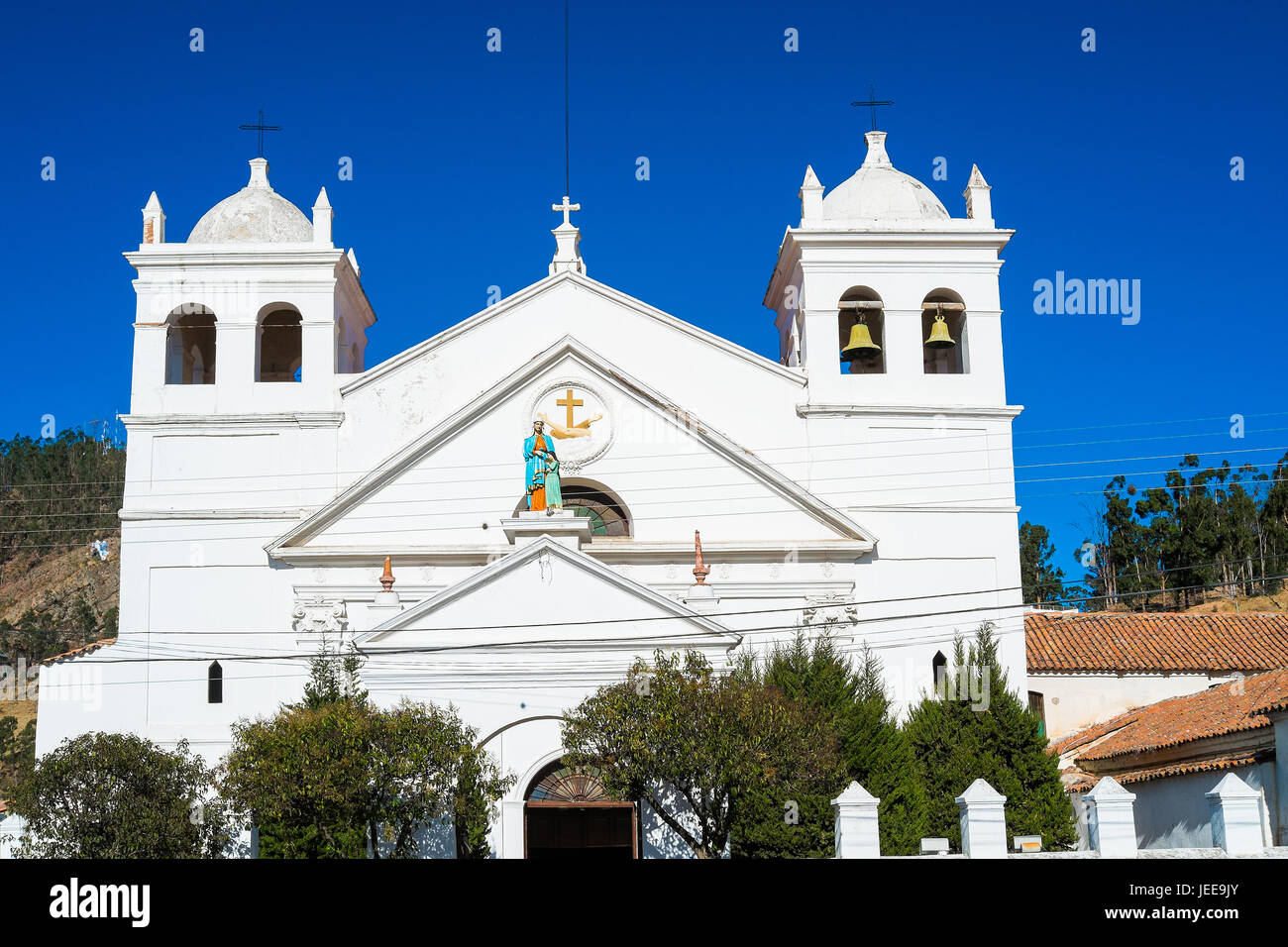 La Recoleta church in downtown Sucre, Bolivia Stock Photo - Alamy