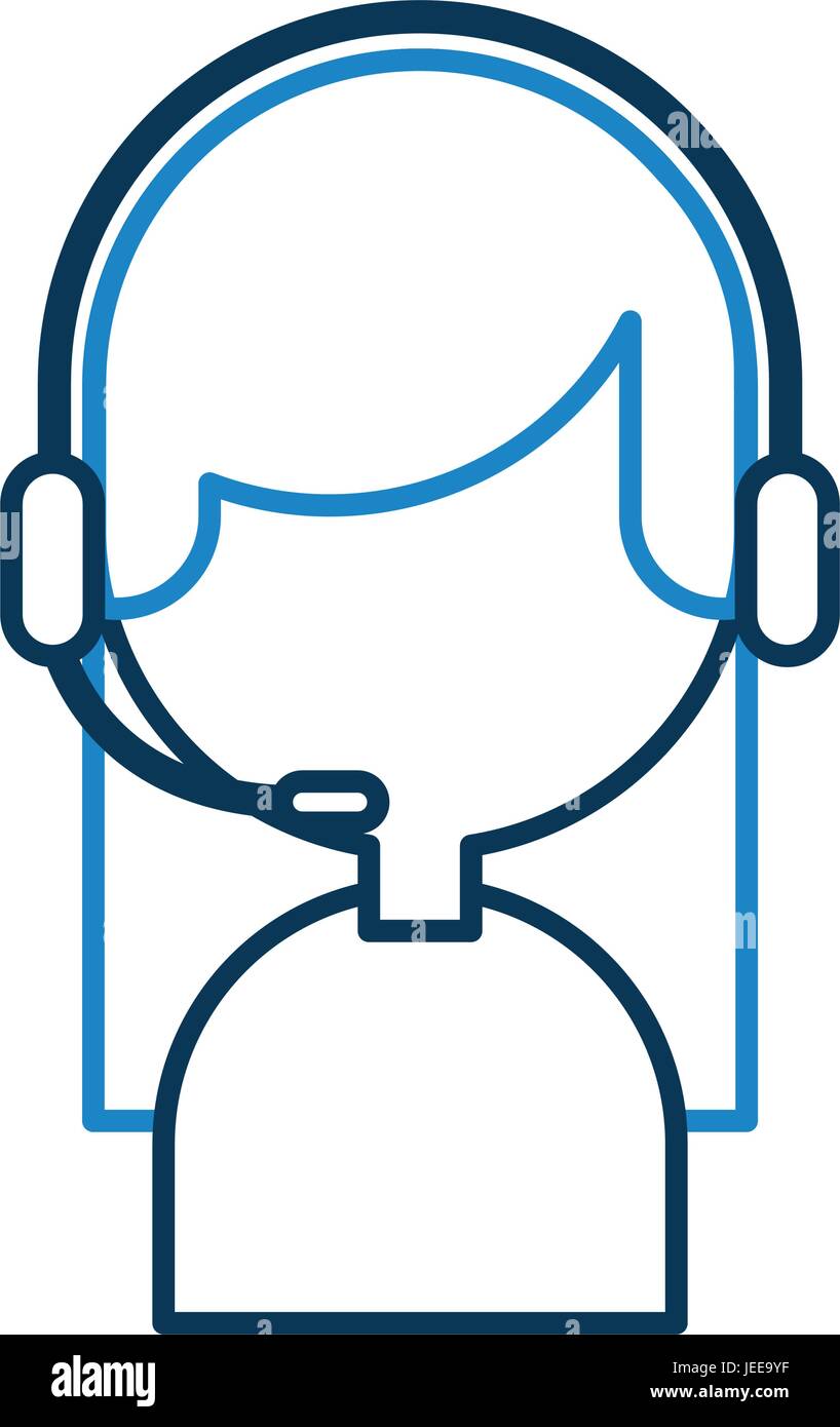 Call center agent avatar hi-res stock photography and images - Alamy