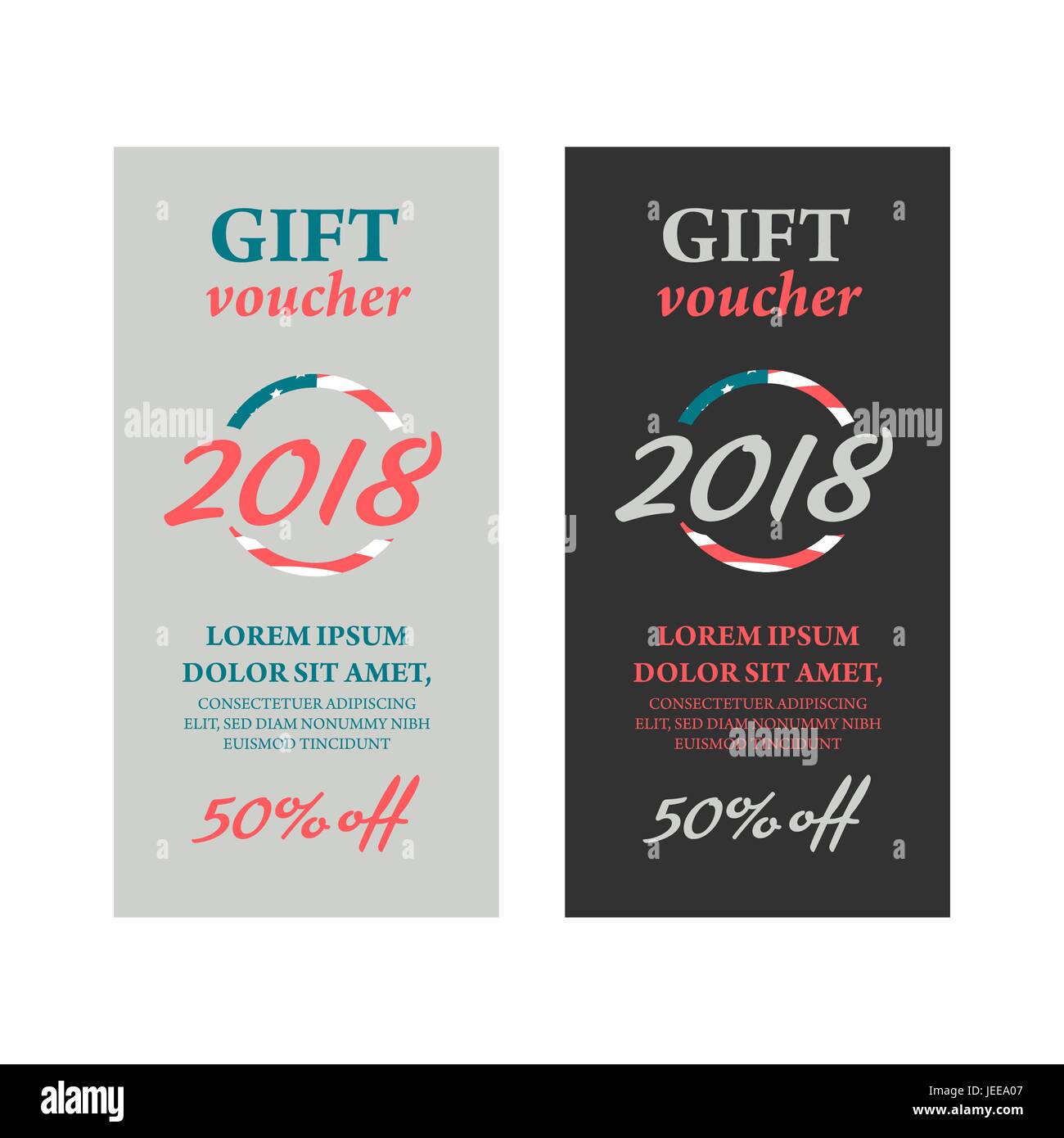 Gift voucher design Stock Vector Image & Art - Alamy