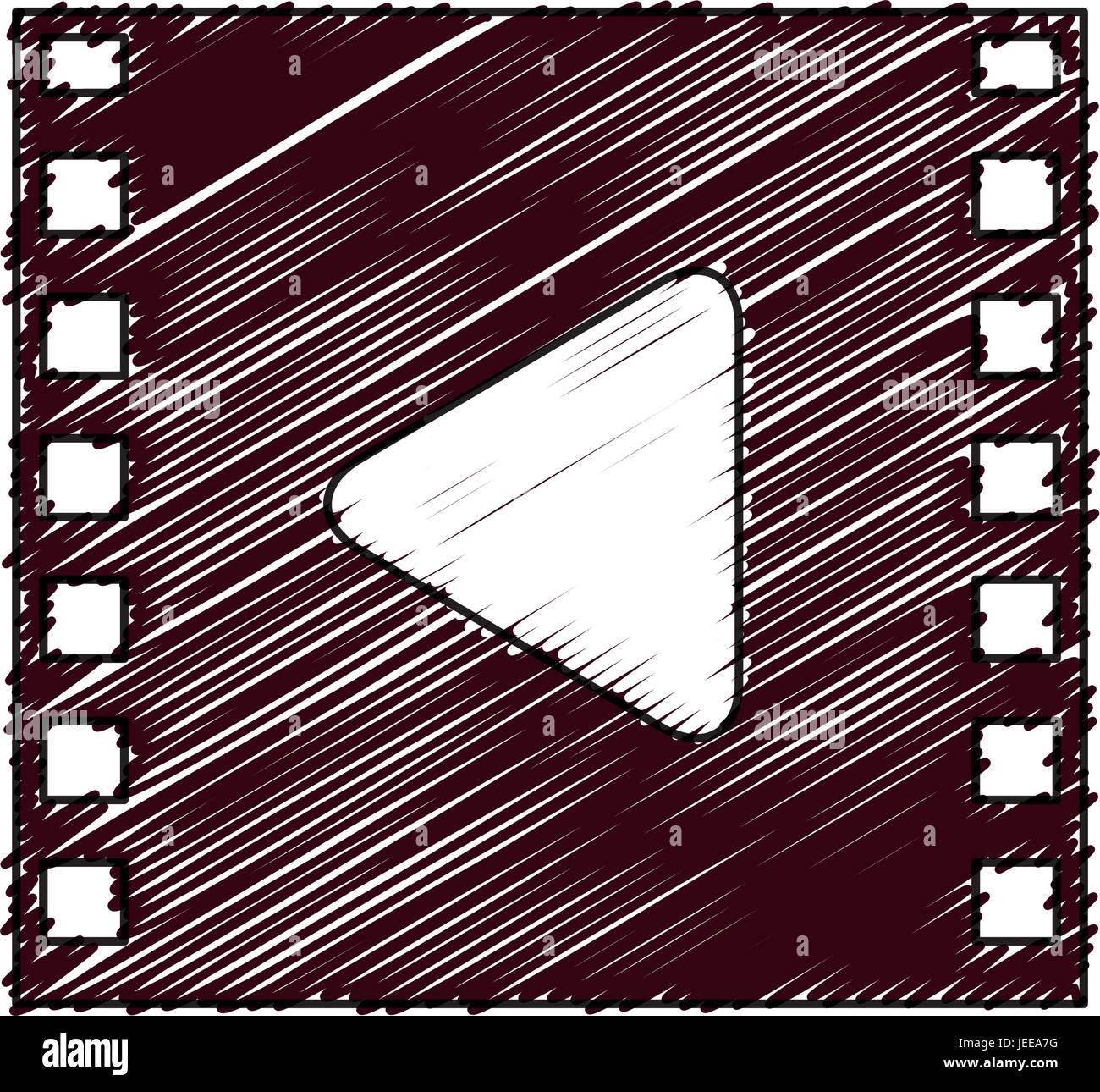 tape film record isolated icon vector illustration design Stock Vector ...