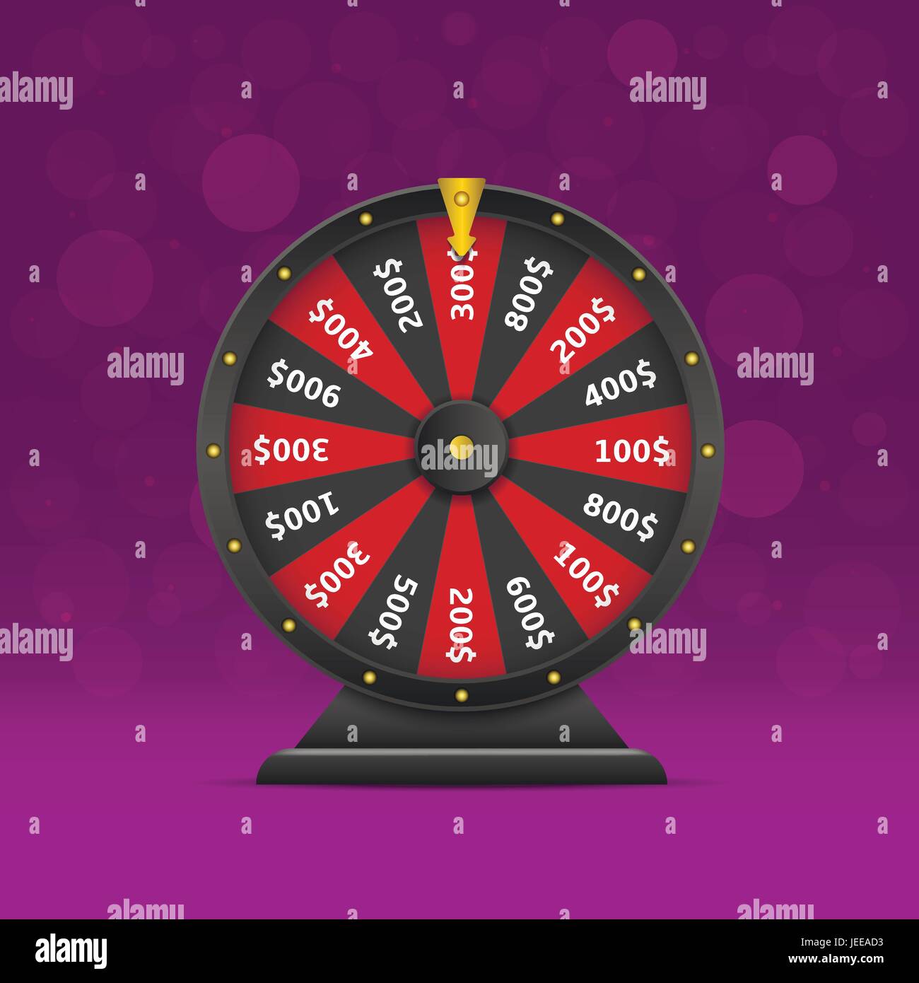 Vector spin wheel fortune Stock Vector Images - Alamy