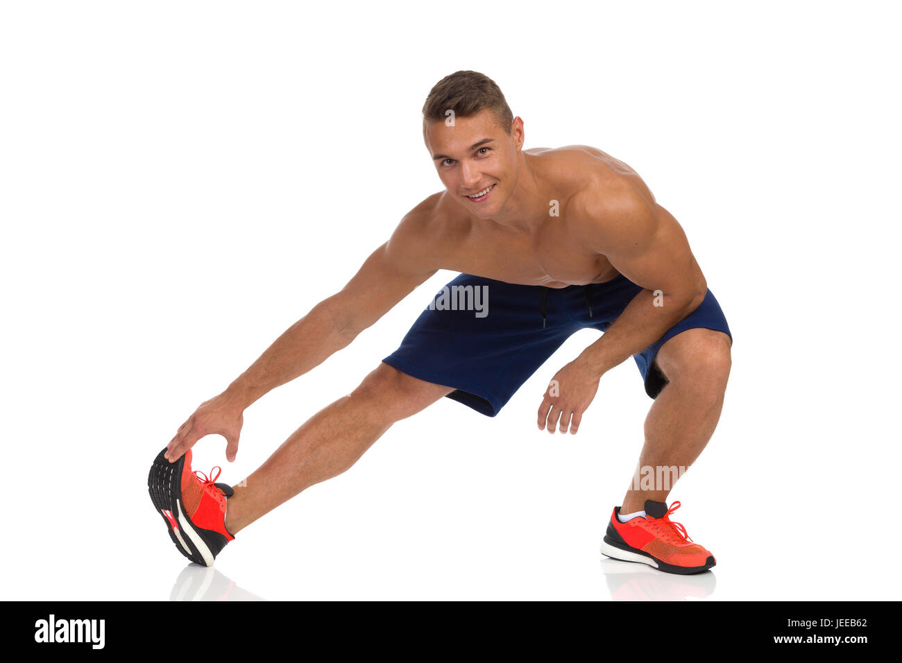 Hamstring exercise Cut Out Stock Images & Pictures - Alamy