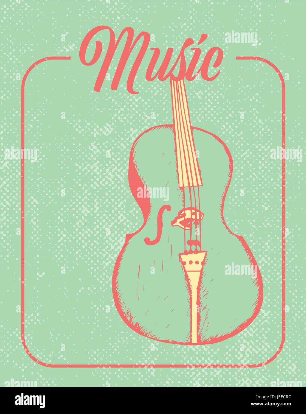 Music background text card Stock Vector Images - Alamy