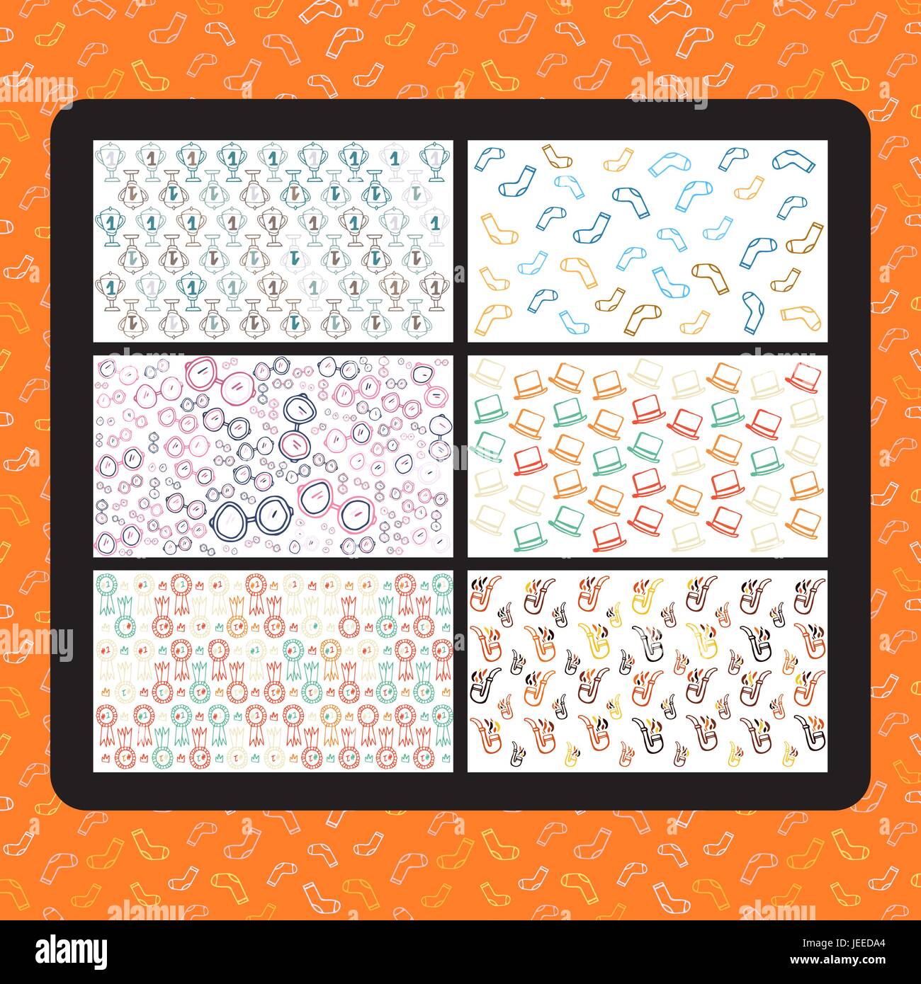 Vector icon set of achievement symbols Stock Vector Image & Art - Alamy