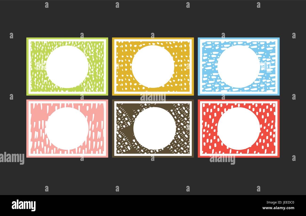 Vector icon set of fabric pattern Stock Vector Image & Art - Alamy