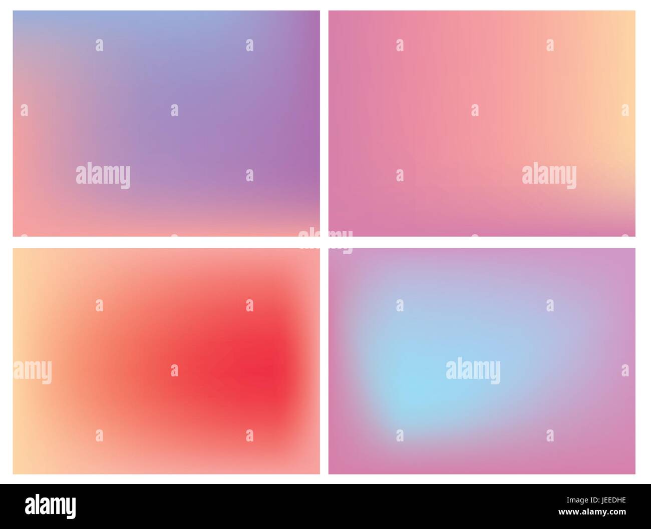 Vector icon set of neon square Stock Vector Image & Art - Alamy