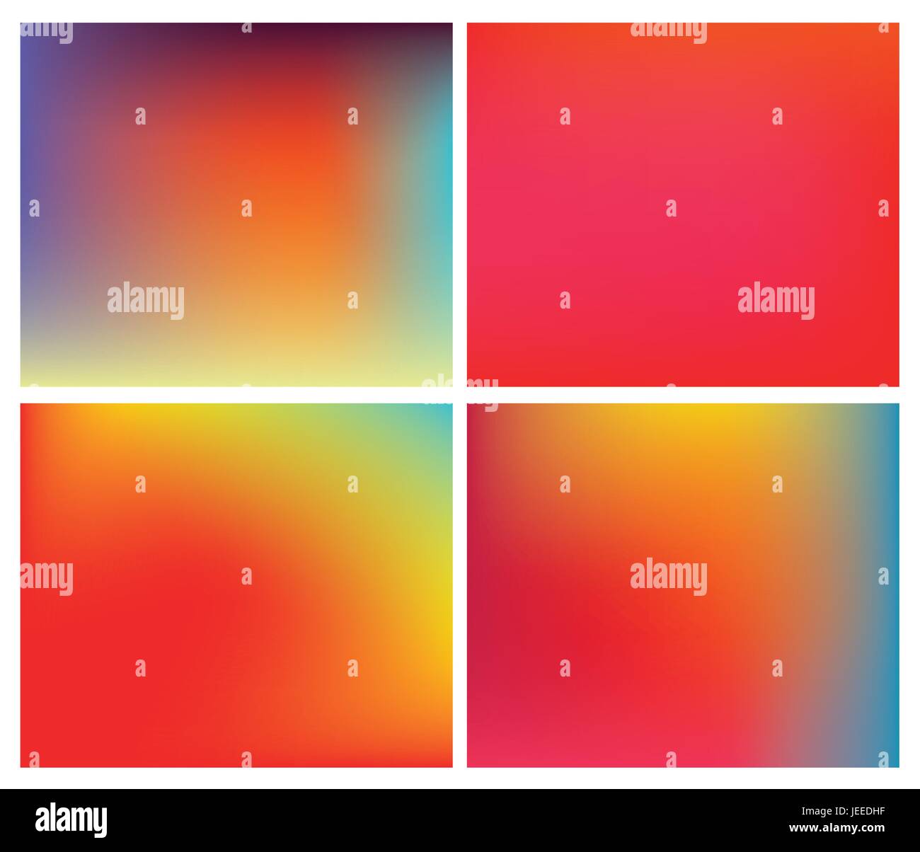 Vector icon set of neon square Stock Vector Image & Art - Alamy