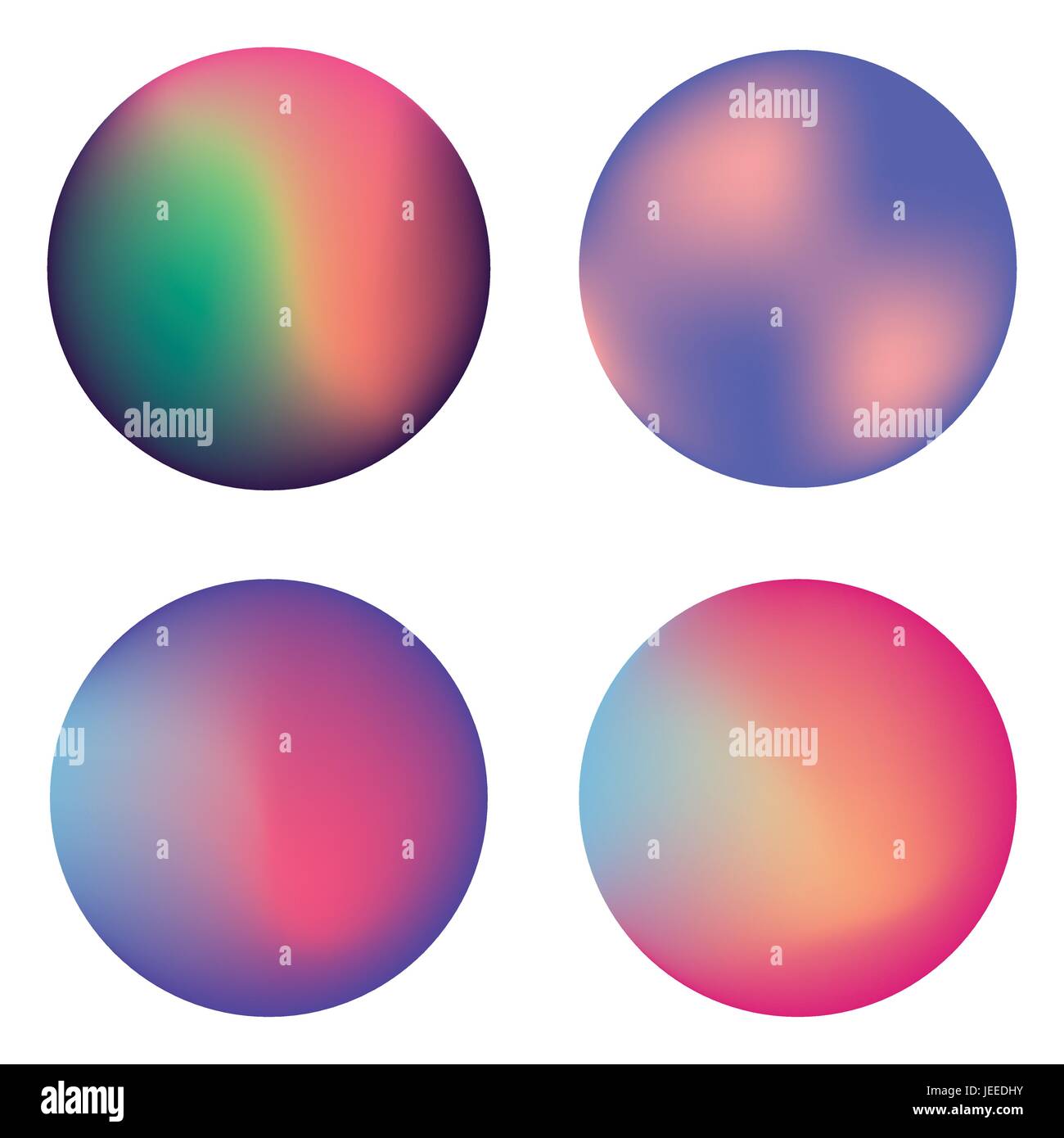 Vector icon set of neon sphere Stock Vector Image & Art - Alamy