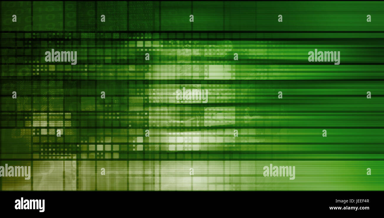 Technology Abstract as a Virtual Software Background Concept Stock ...
