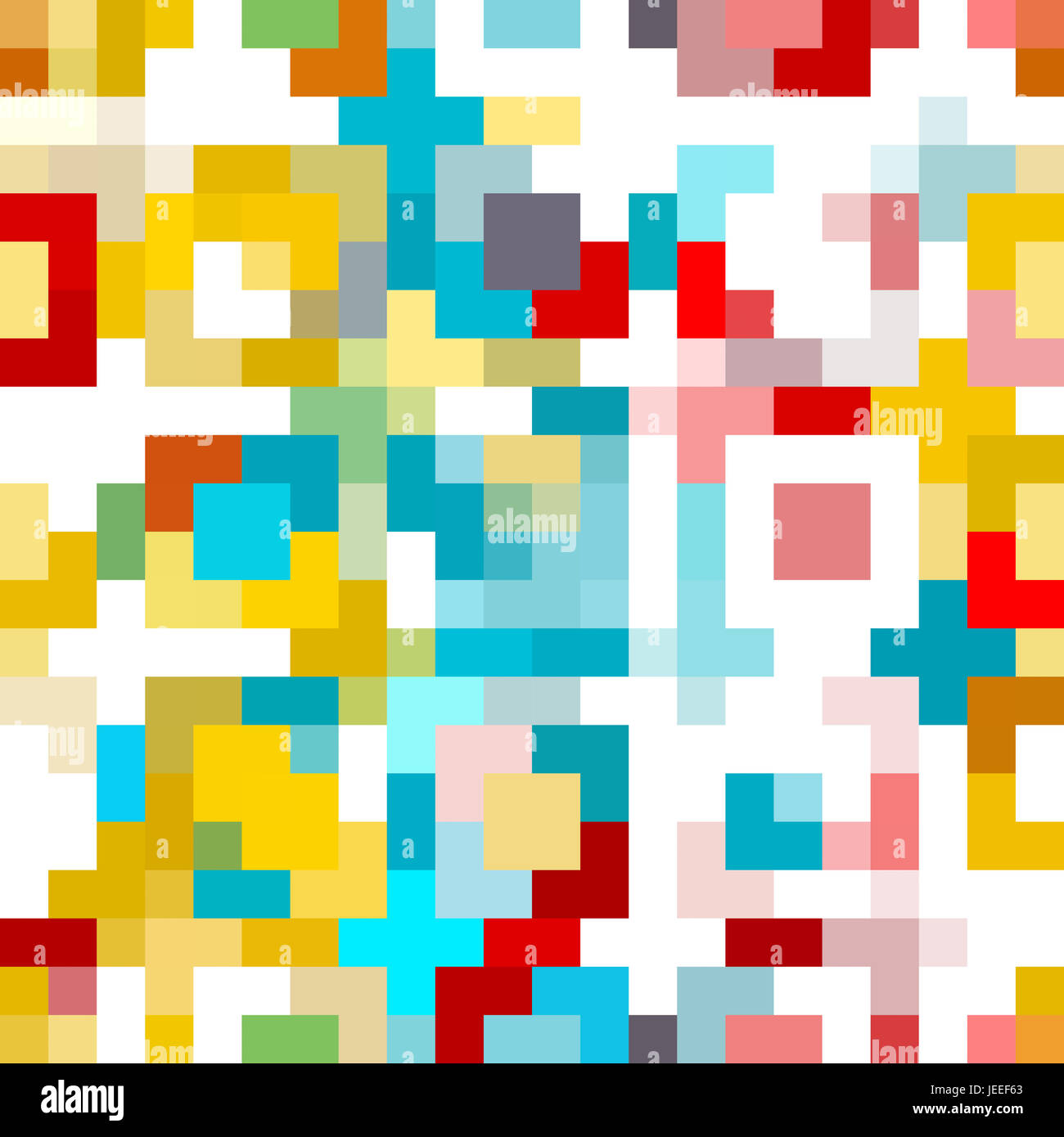 Fun Video Game Pixel Background as a Abstract Concept Stock Photo - Alamy