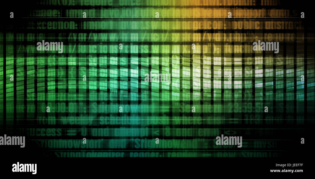 Programming Code as a Technology Abstract Presentation Background Stock ...