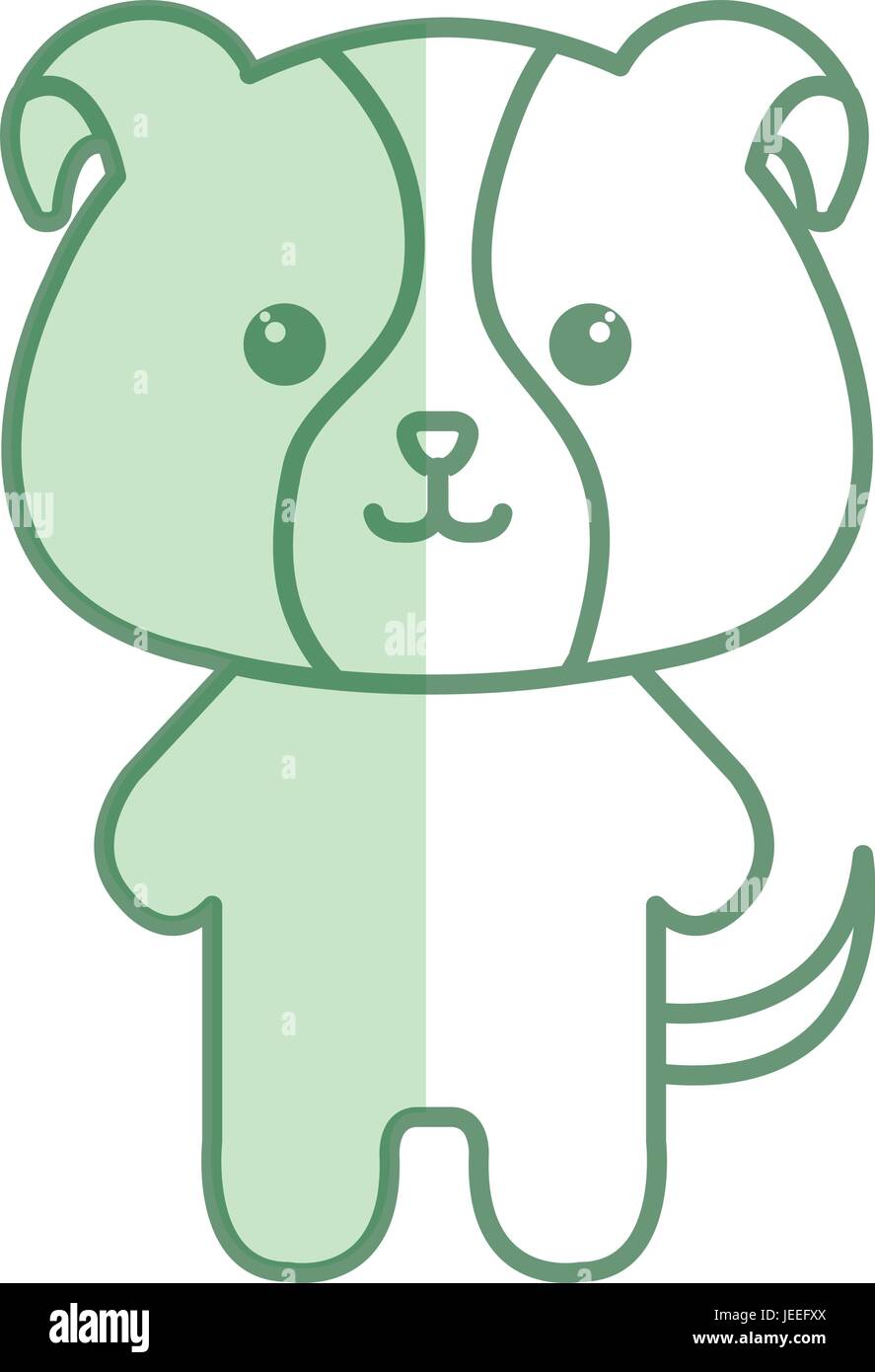 Stuffed dog Stock Vector Images - Alamy