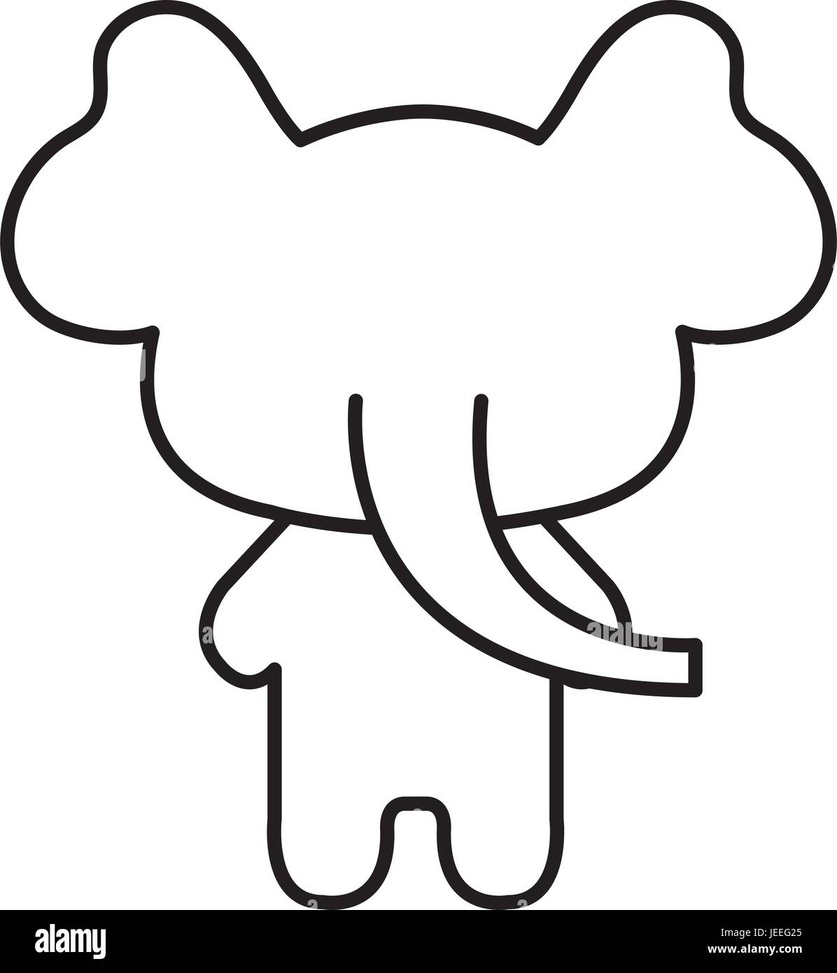 Stuffed elephant Black and White Stock Photos & Images - Alamy