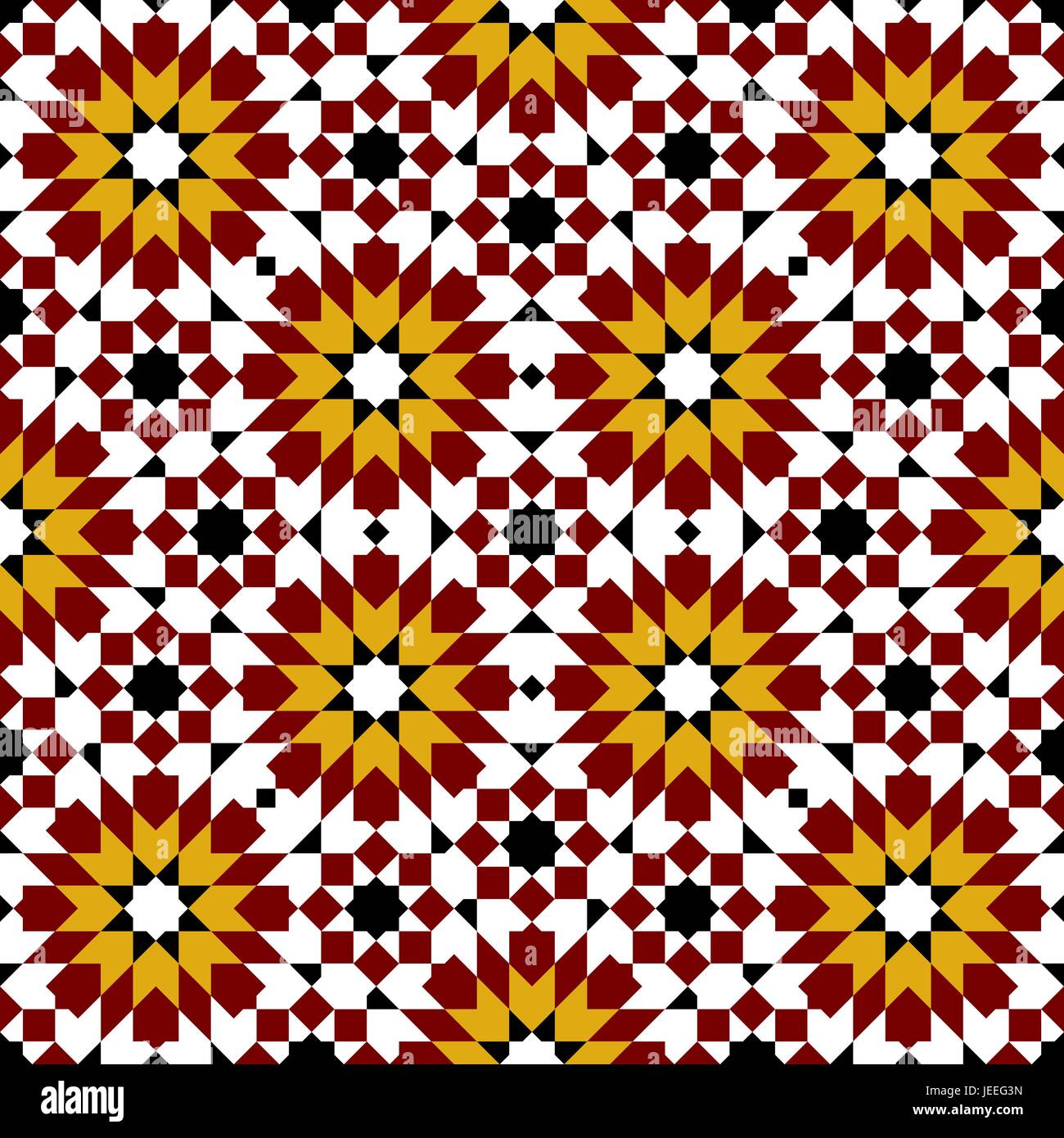moroccan zellige seamless Stock Vector Image & Art - Alamy