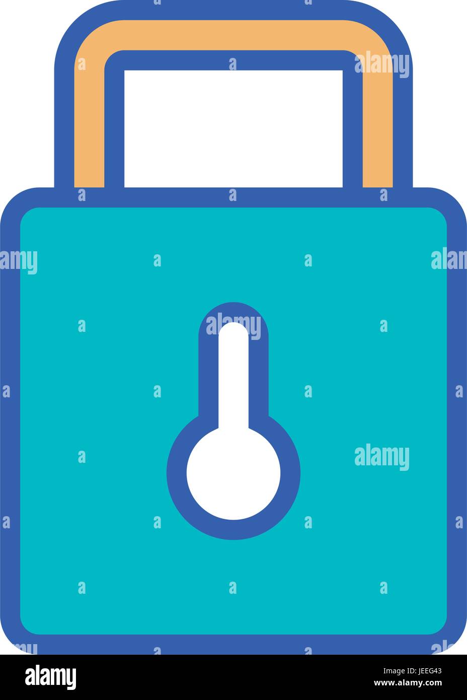 Security lock locked icon vector illustration design graphic Stock ...