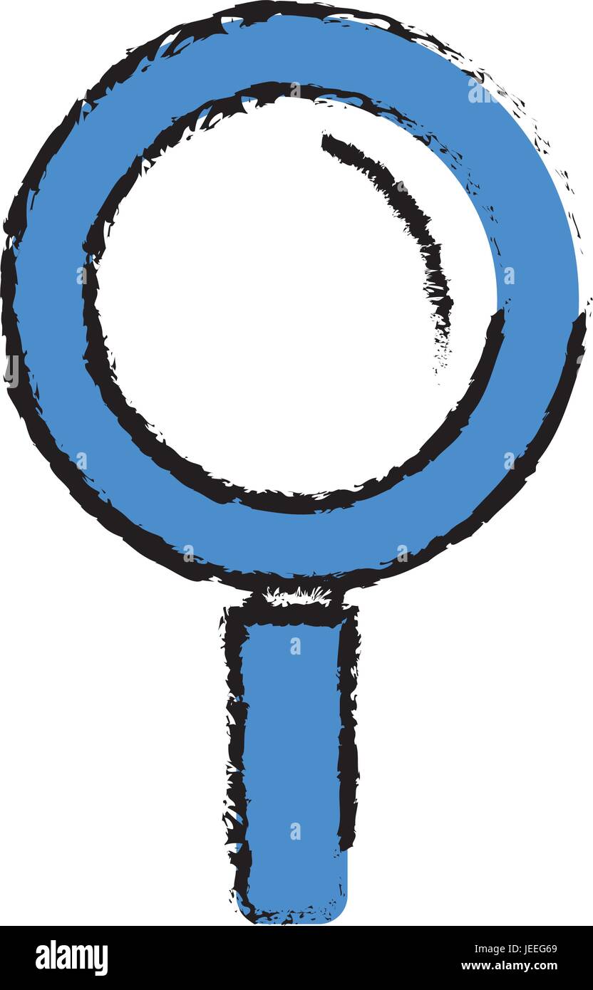 Research magnifying glass icon vector illustration design graphic Stock ...