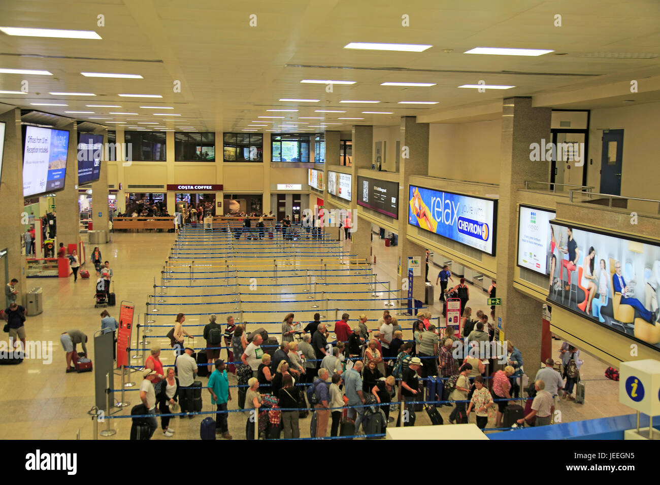 Maltese airport departures hi-res stock photography and images - Alamy