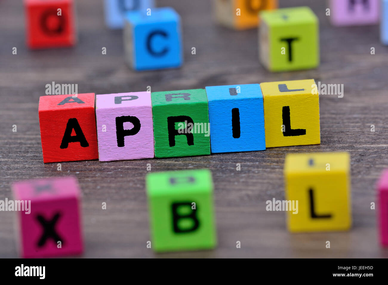 April word hi-res stock photography and images - Alamy