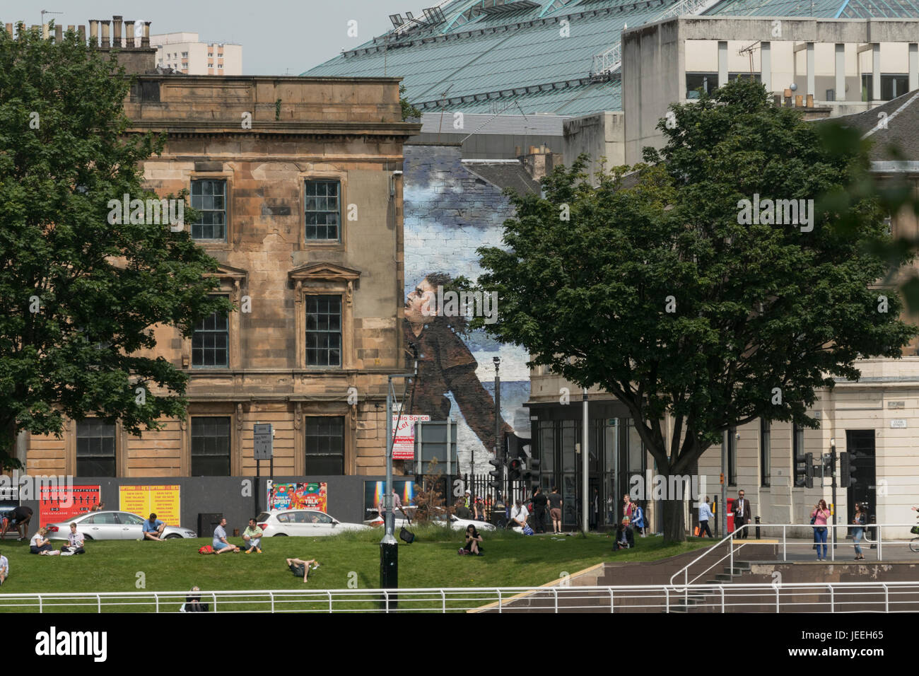 Billy connelly murals hi-res stock photography and images - Alamy