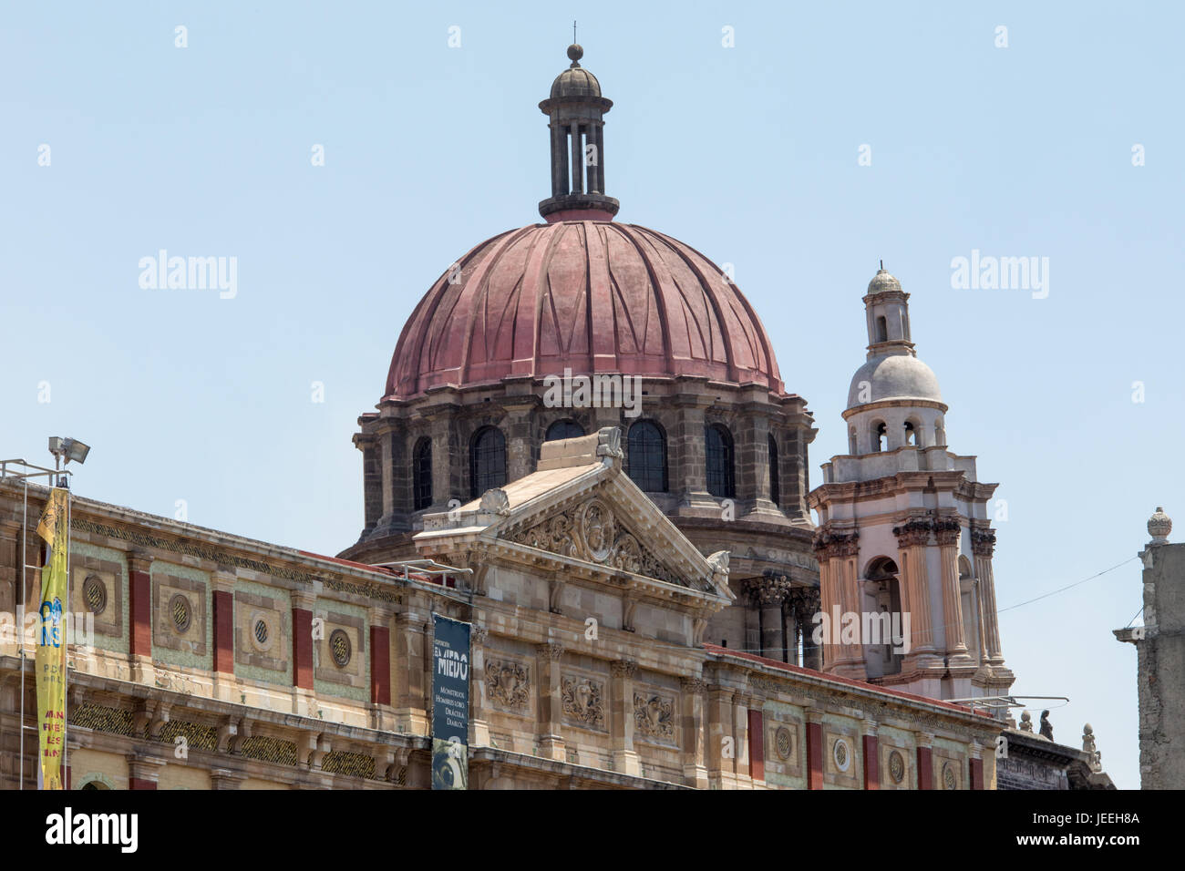 Dome in the National Palace, Mexico City, Mexico Stock Photo - Alamy
