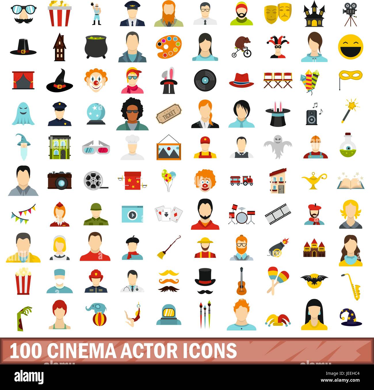 Ghost actor Stock Vector Images - Alamy