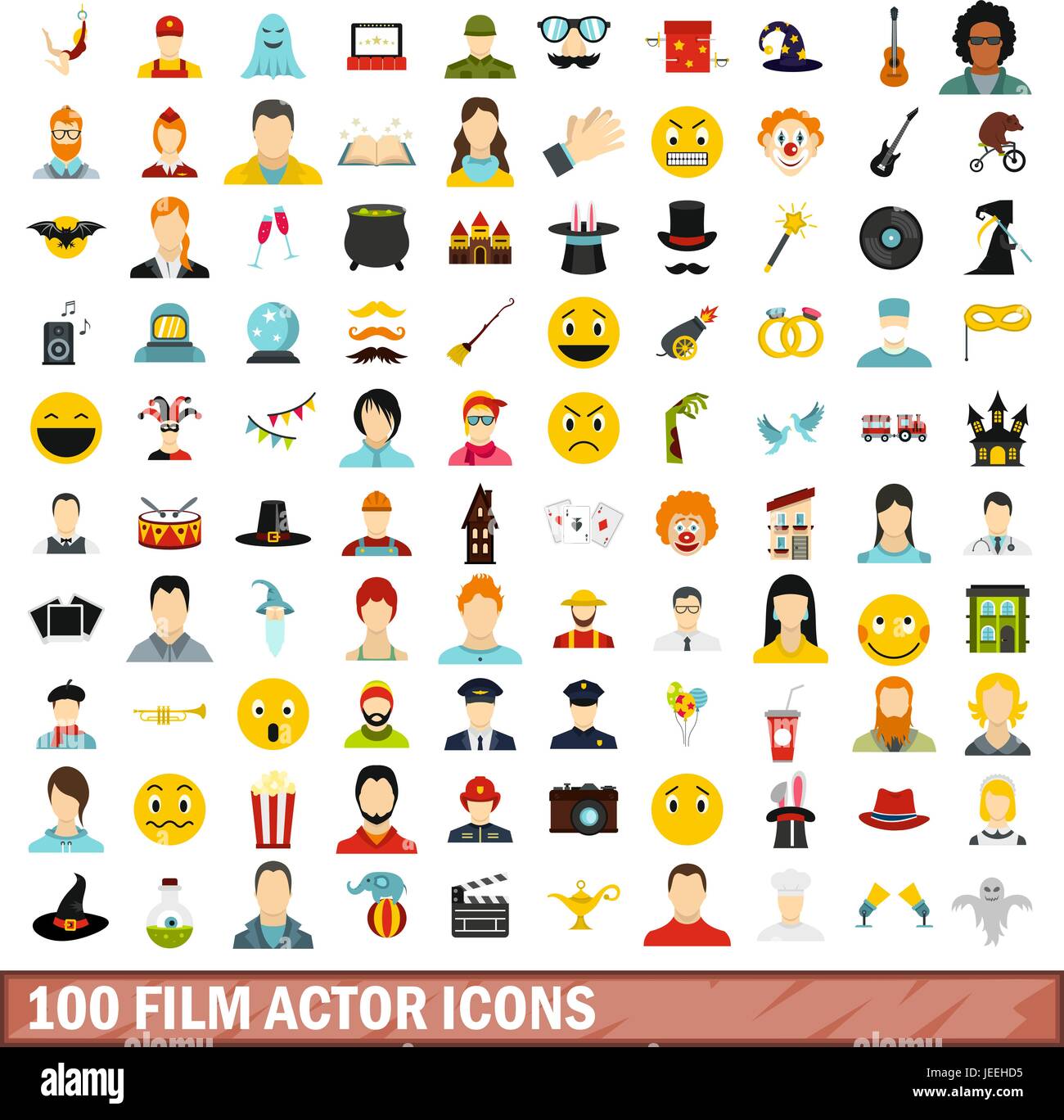 Ghost actor Stock Vector Images - Alamy