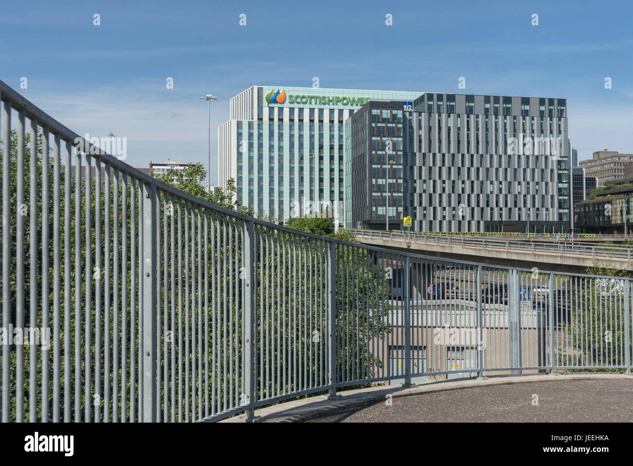 Modern corporate office blocks, Glasgow, Scotland, UK Stock Photo - Alamy