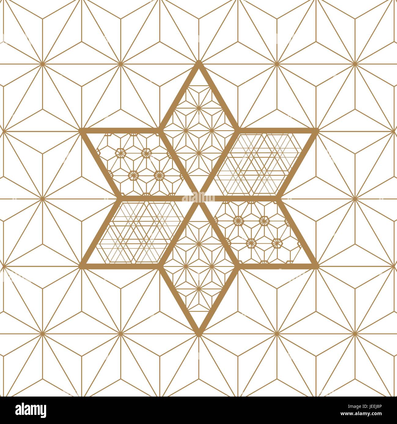 Japanese vector background. Stitch and Kumiko pattern Stock Vector ...