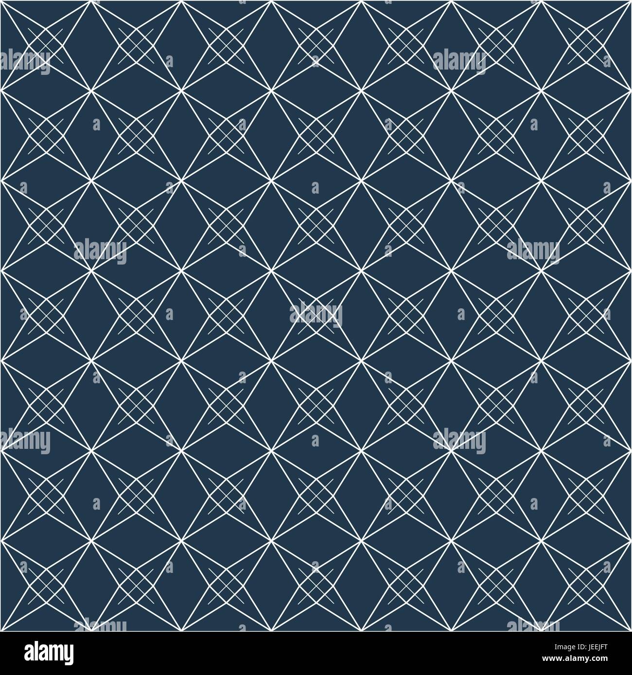 Japanese Vector Background Stitch And Kumiko Pattern Stock Vector